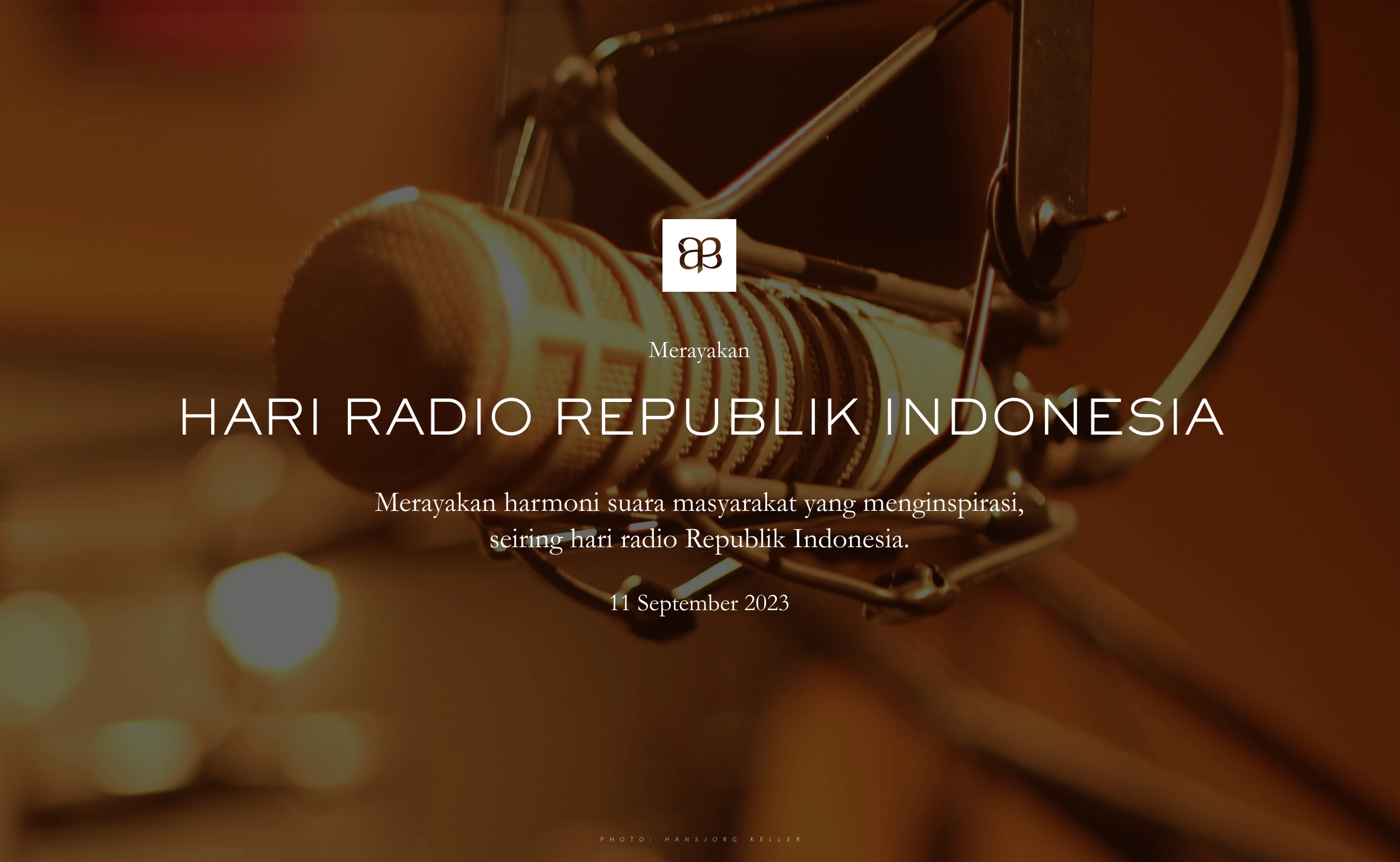 Selamat Hari Radio Nasional 2023